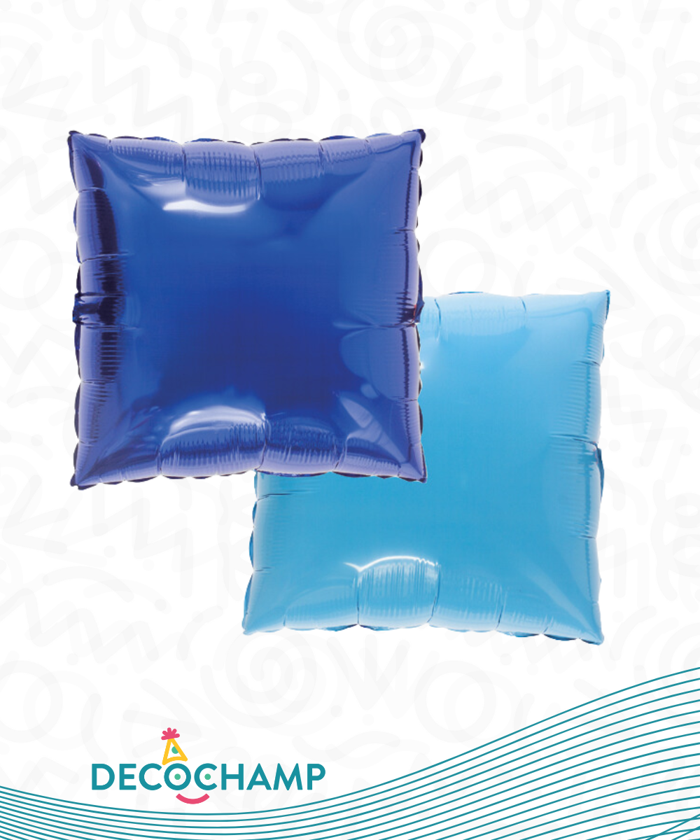 DecoSquare 24" Baby Blue & Dark Blue (50 Units per case) – Decochamp