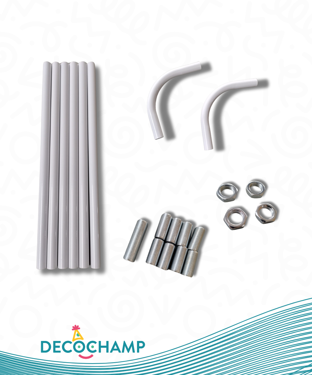 Deco Square Arch Kit for 12IN Decobase (10 unit per case) — Decochamp